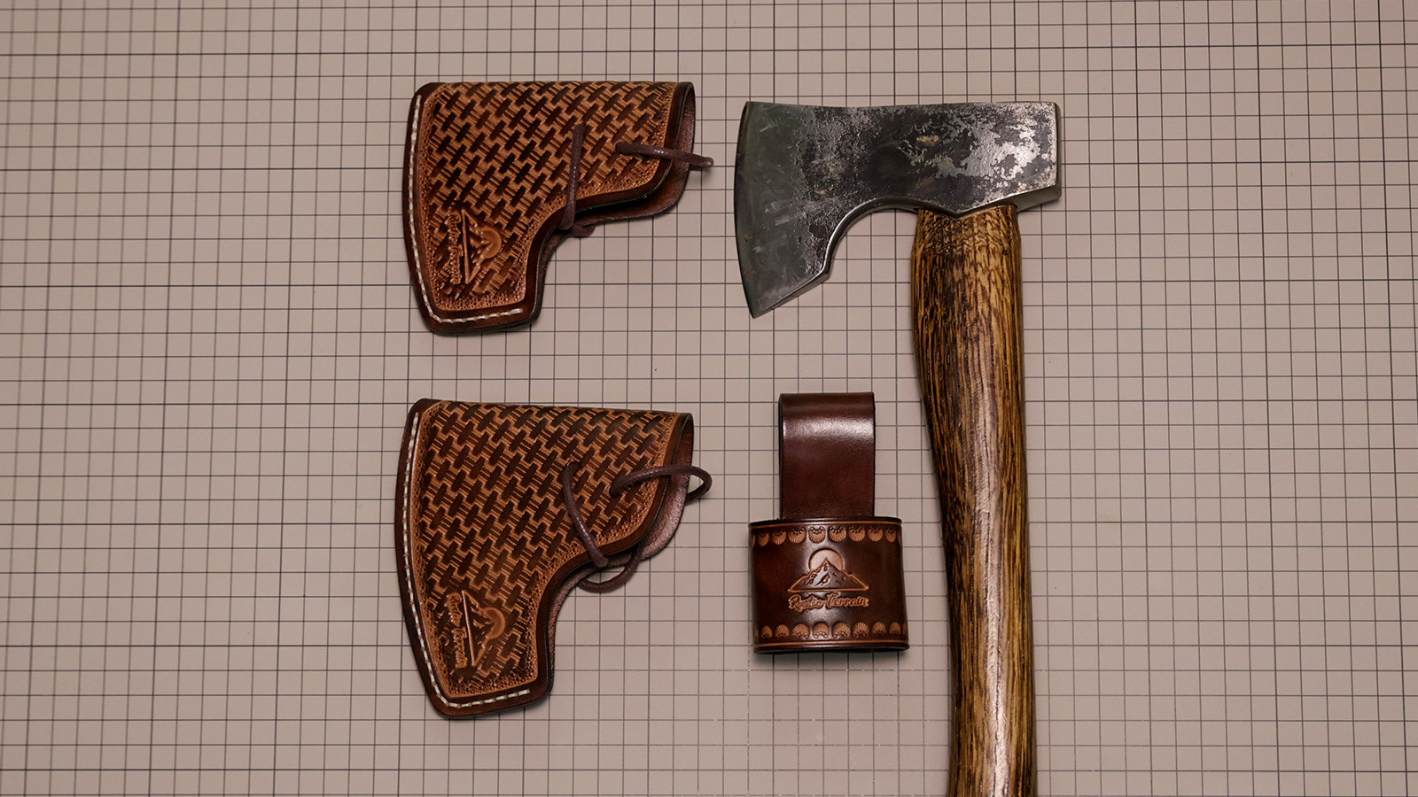 Handmade Leather Hatchet & Axe Covers – Rustic Terrain Leathercraft