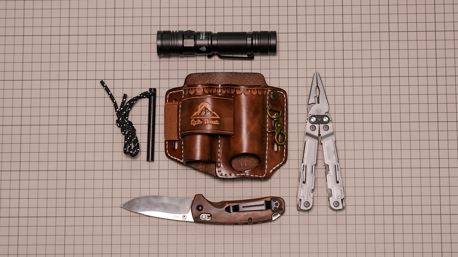 Handmade Leather Multi-tool Holder for SOG, Leatherman, Gerber Multi ...