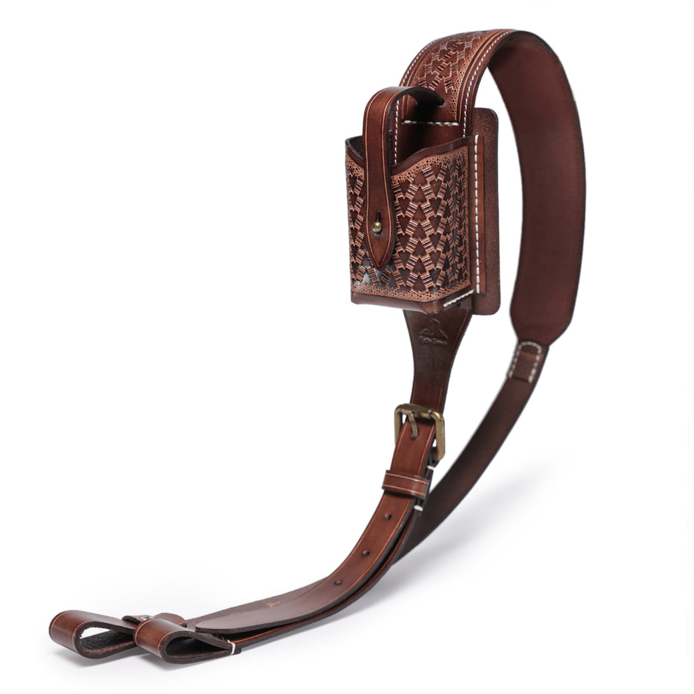 Radio Holster for Men with Belt Loops – Rustic Terrain Leathercraft