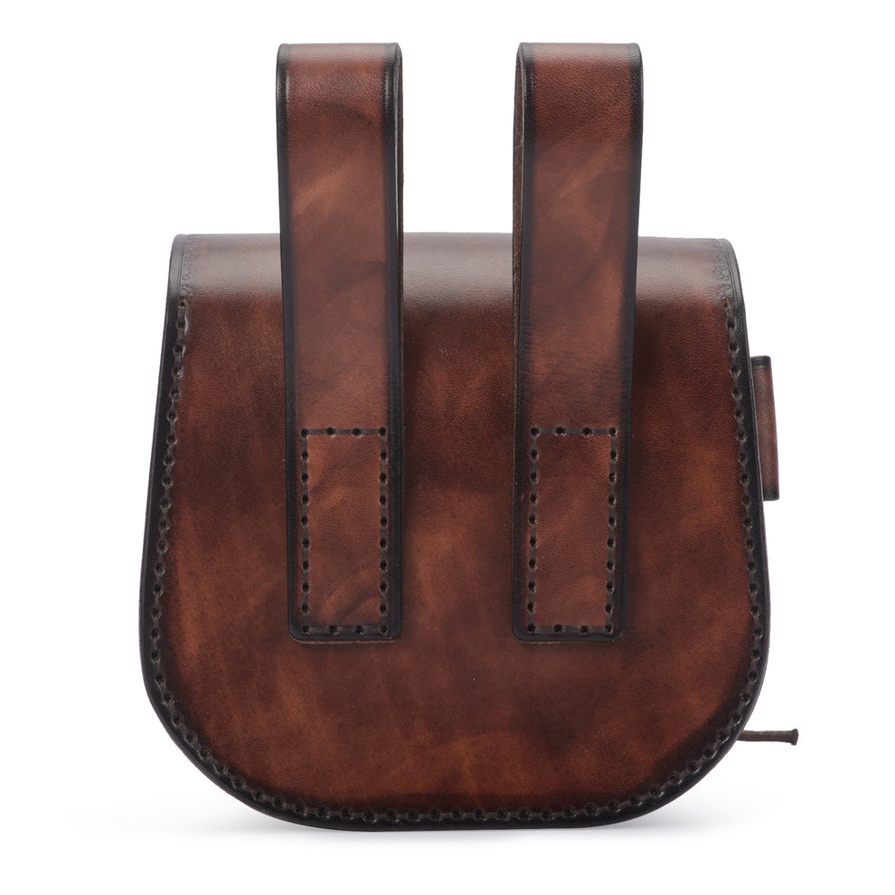 Utility / Ammo Bag with Belt Loops – Rustic Terrain Leathercraft